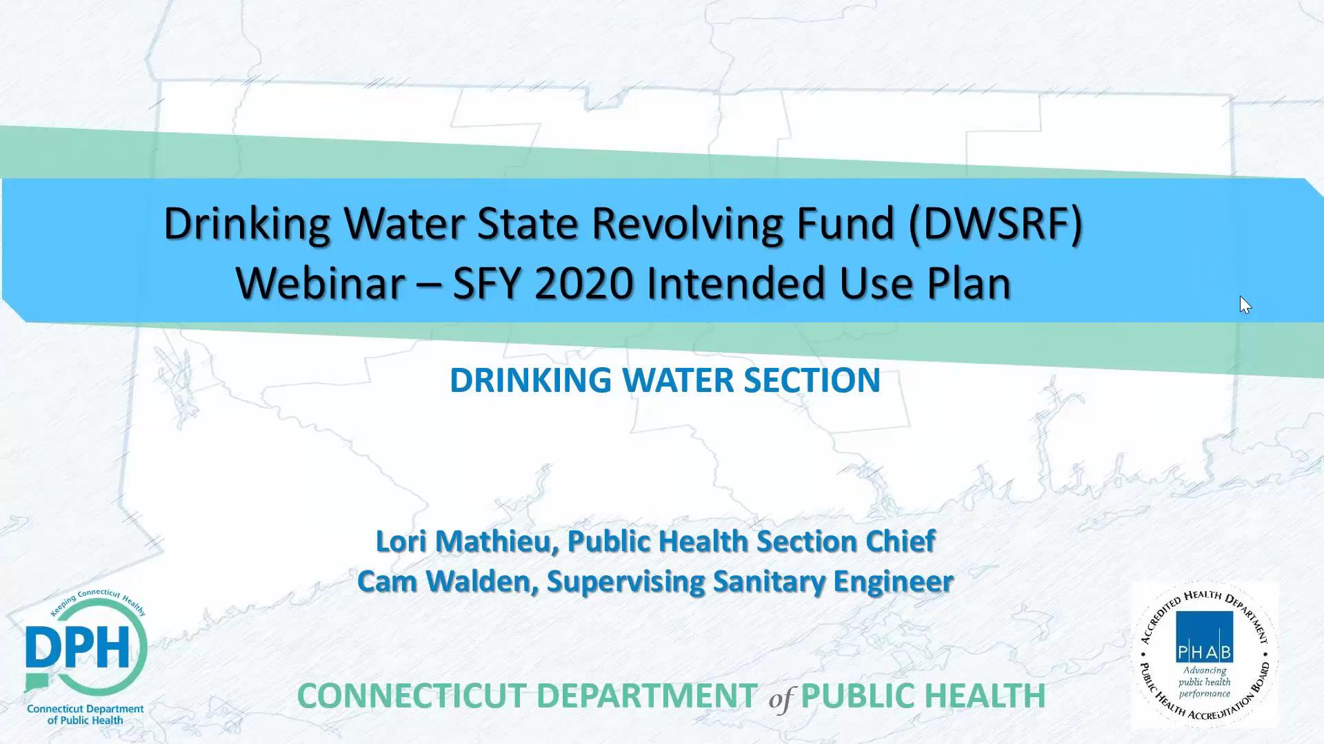 Drinking Water State Revolving Fund Program
